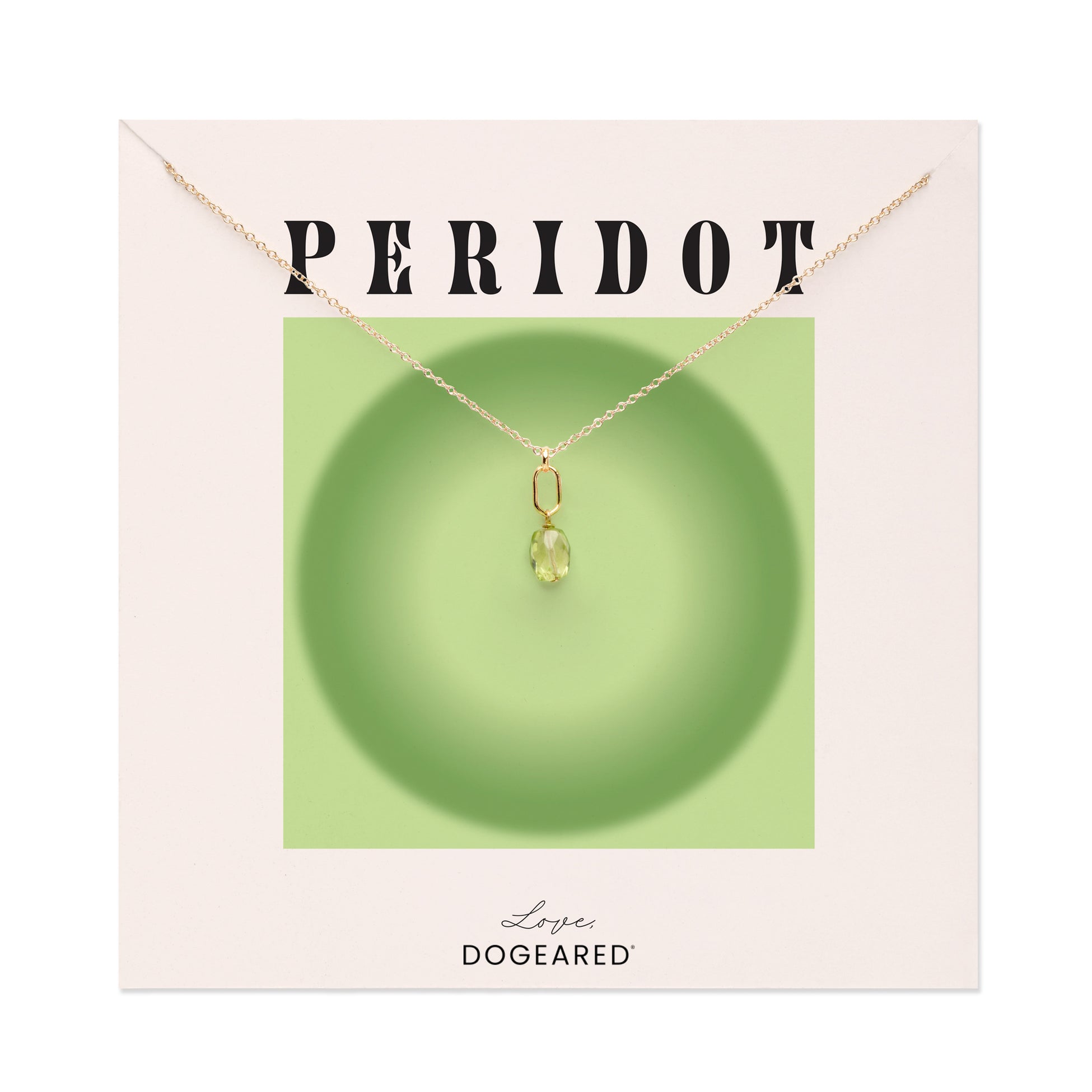 August Birthstone Peridot Necklace | Dogeared
